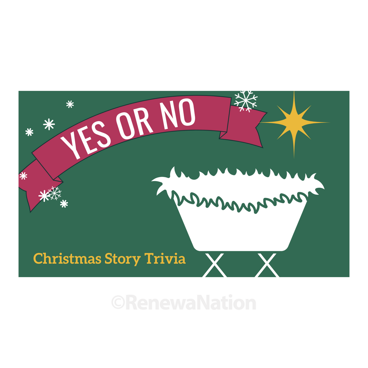 Yes or No Christmas Trivia Game – Church and Family